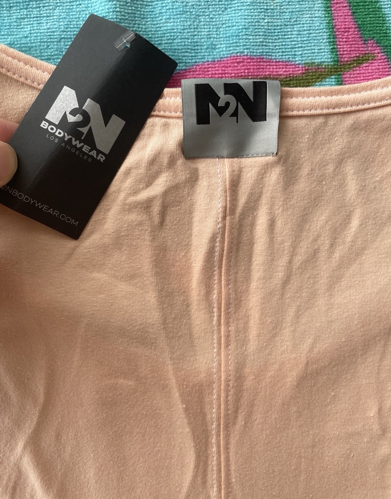 N2N Bodywear Men's Size L Pink Blush LR25 Locker Room Jersey Wrestler ...