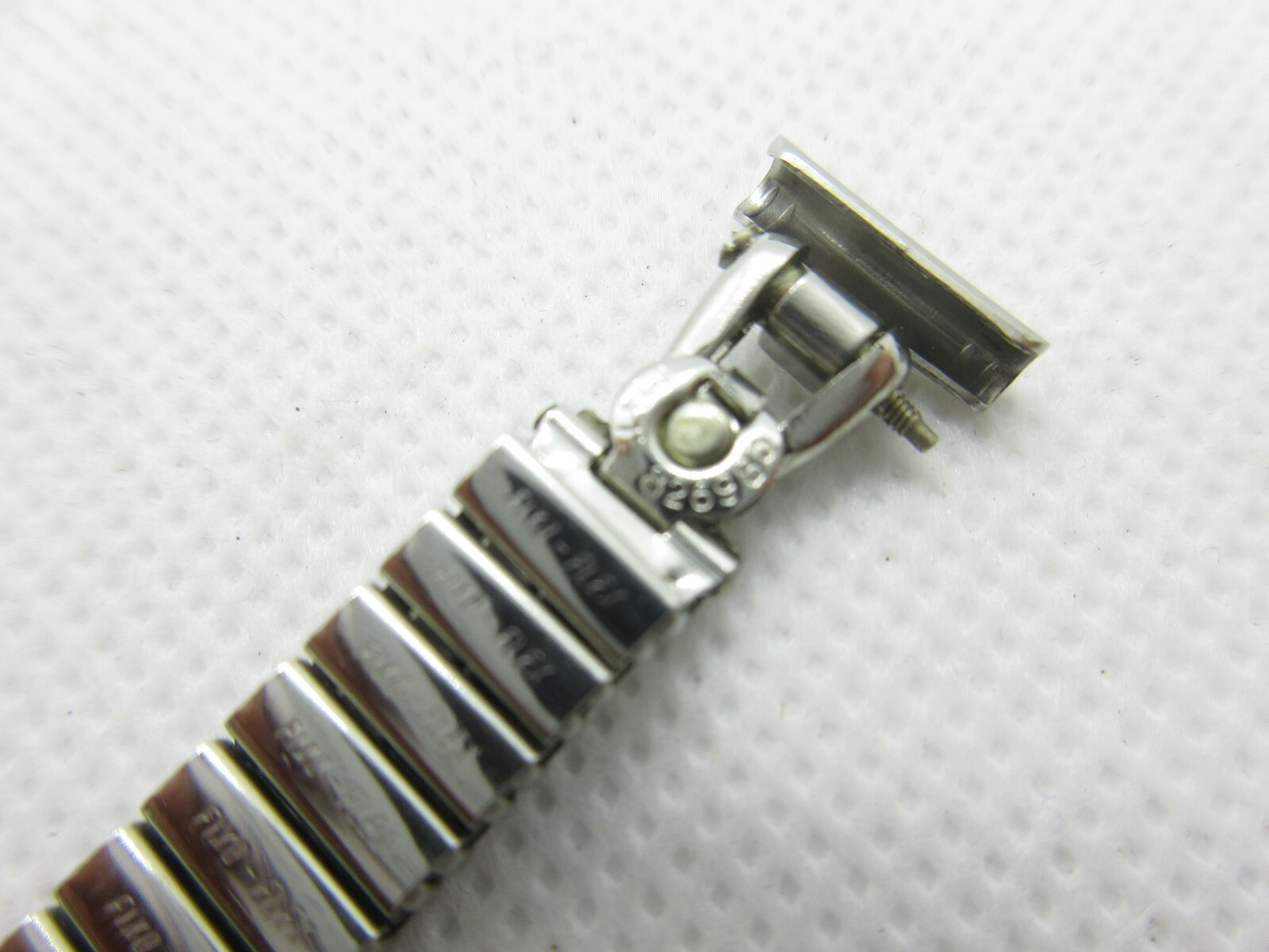 ROWI FIXOFLEX EXPANDING SILVER TONE STAINLESS STEEL 12mm WATCH STRAP ...