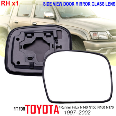 FOR TOYOTA HILUX 4RUNNER N140 N150 N160 SIDE DOOR MIRROR GLASS LENS ...