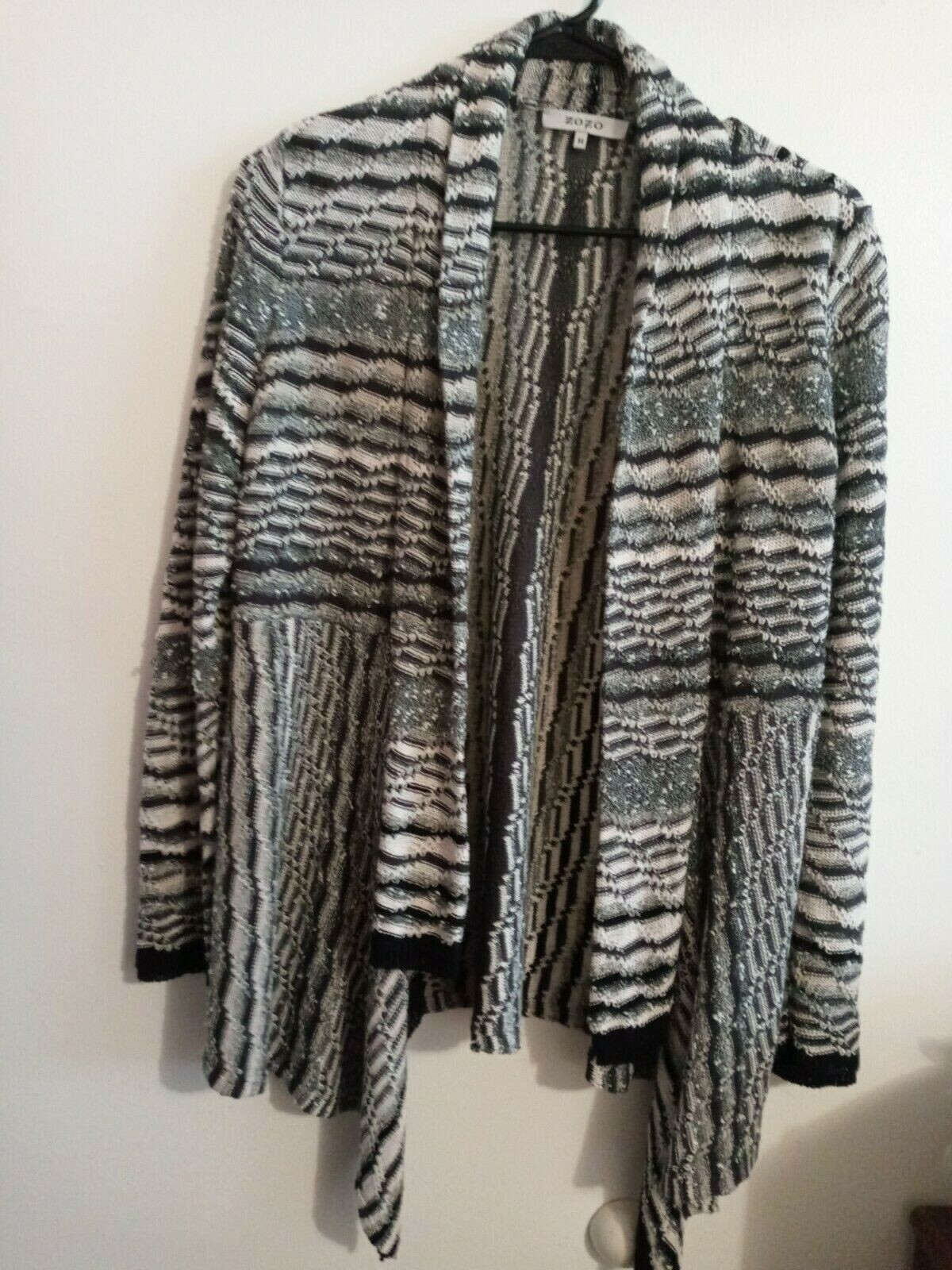 ZOZO Women’s Size Medium Long Sleeve Open Front Sweater Cardigan | eBay