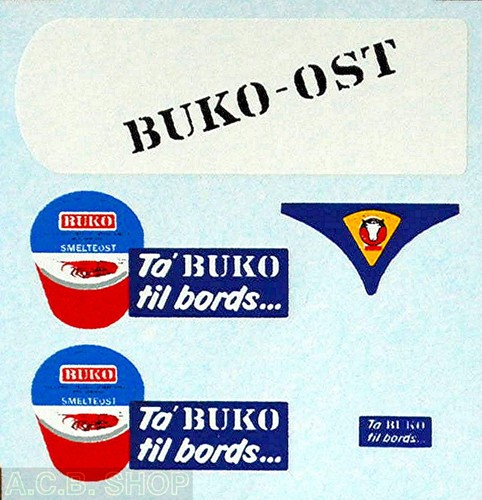 VW T1 Buko-Ost 1:87 Decal Abziehbild | eBay