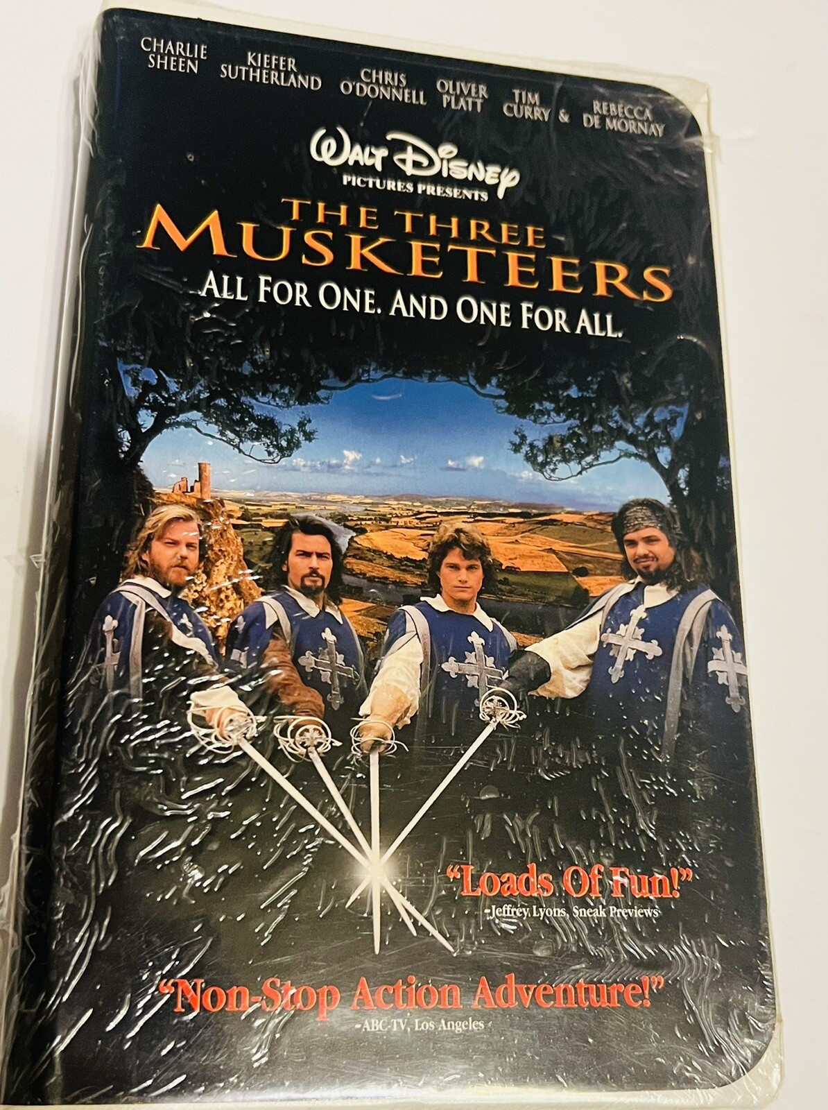 The Three Musketeers (VHS, 1994, Walt Disney, Clamshell) in original ...
