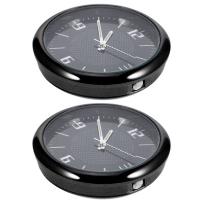 2 Pcs Car Clock Clocks for Dashboard Auto Automotive and Watches | eBay UK