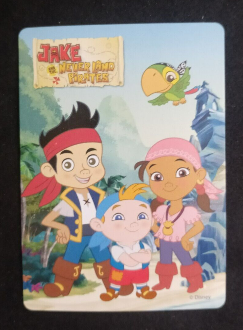 Disney Jake And The Never Land Pirates Playing Card King Pirate Ships ...