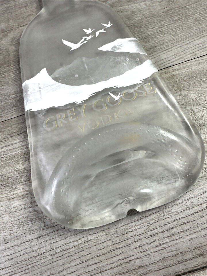 GREY GOOSE VODKA BOTTLE SPOON Rest Cheese Board DECOR Melted Flat Piece ...