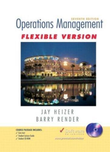 Operations Management Flexible Version Package by Jay Heizer and Barry ...