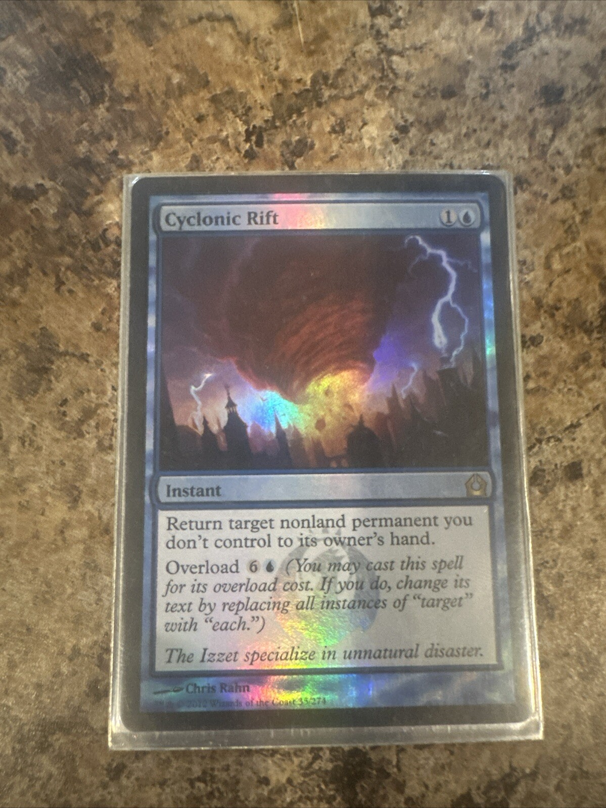 Cyclonic Rift - LP FOIL - Return to Ravnica RTR MTG | eBay