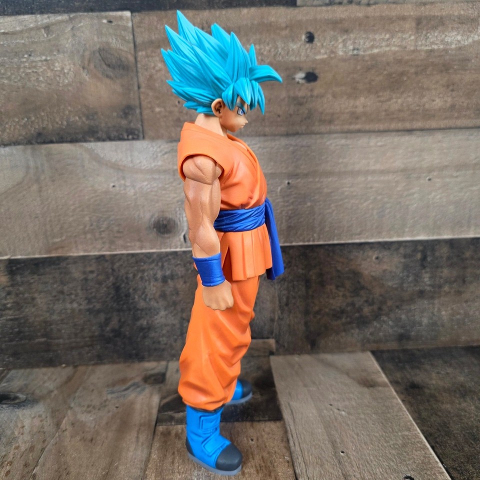 Dragon Ball Z Super Saiyan Blue Goku Banpresto Master Stars Figure ...