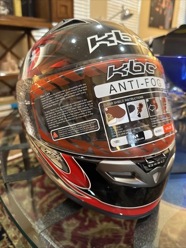 KBC Motorcycle Helmet Full Face Flip Up - Medium- Fabrice Christophe ...