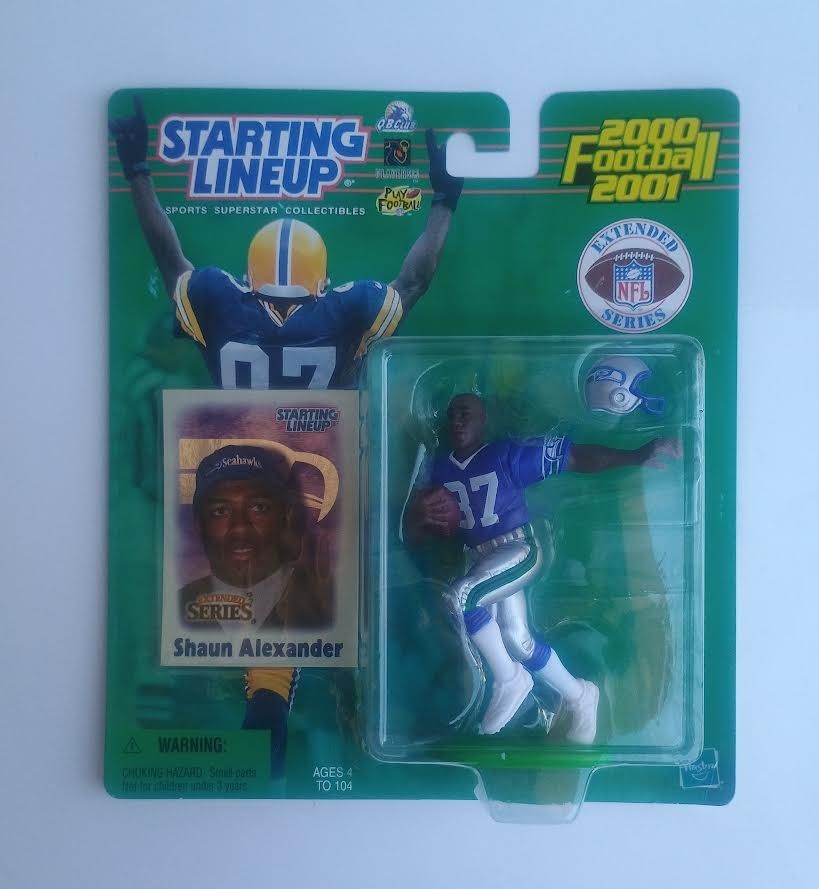 SEATTLE SEAHAWKS SEALED 1988 - 2000 Starting Lineup NFL Football Figure ...