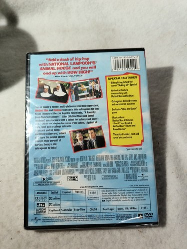 How High DVD METHOD MAN REDMAN MIKE EPPS NEW SEALED MOVIE 2002 HIP-HOP ...