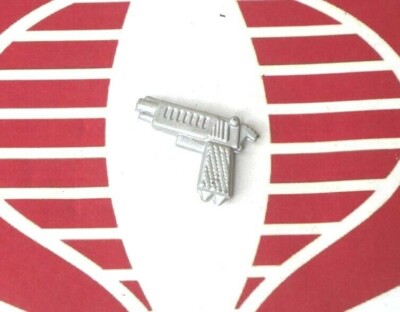 Action Figure Weapon Accessory Silver Handgun Pistol 1" #1006 ...
