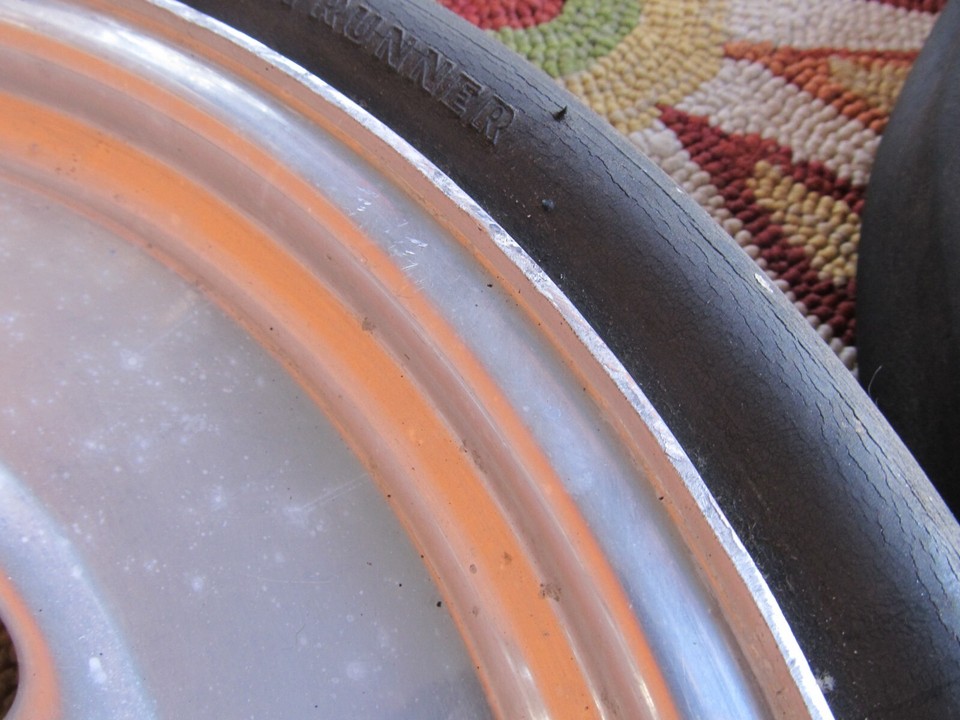 WELD Prostar 17"X2-1/2" Spindle Mount Hot Rod Gasser Dragster Front ...