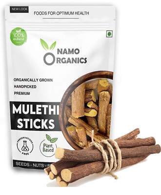 Mulethi Stick For Eating - 100 Gm - yashtimadhu/Licorice Roots | eBay