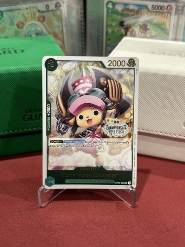 Tony Tony Chopper OP02-034 UC - One Piece Card Store Championship Alternate Art | eBay