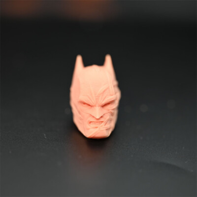 1/12 1/10 1/18 Scale Bandage Batman Head Sculpt Unpainted Fit 6" ML SHF ...