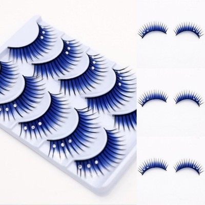 With Three Diamonds Stage Eyelashes Exaggerated False Eyelashes Women ...