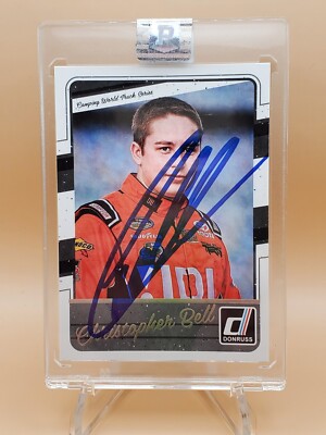 Christopher Bell Signed 2017 CWTS - Pristine Auction Encapsulated On ...