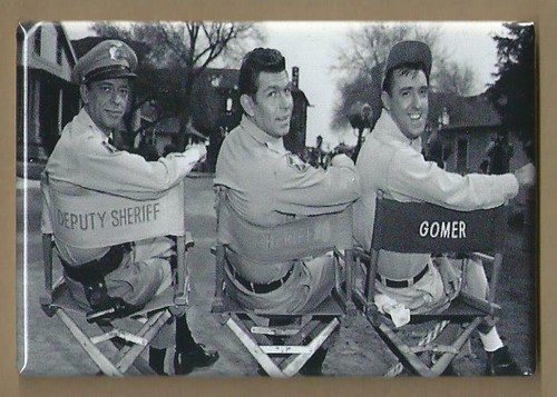ANDY GRIFFITH TV SHOW *2X3 FRIDGE MAGNET* BARNEY FIFE AND SHERIFF ...