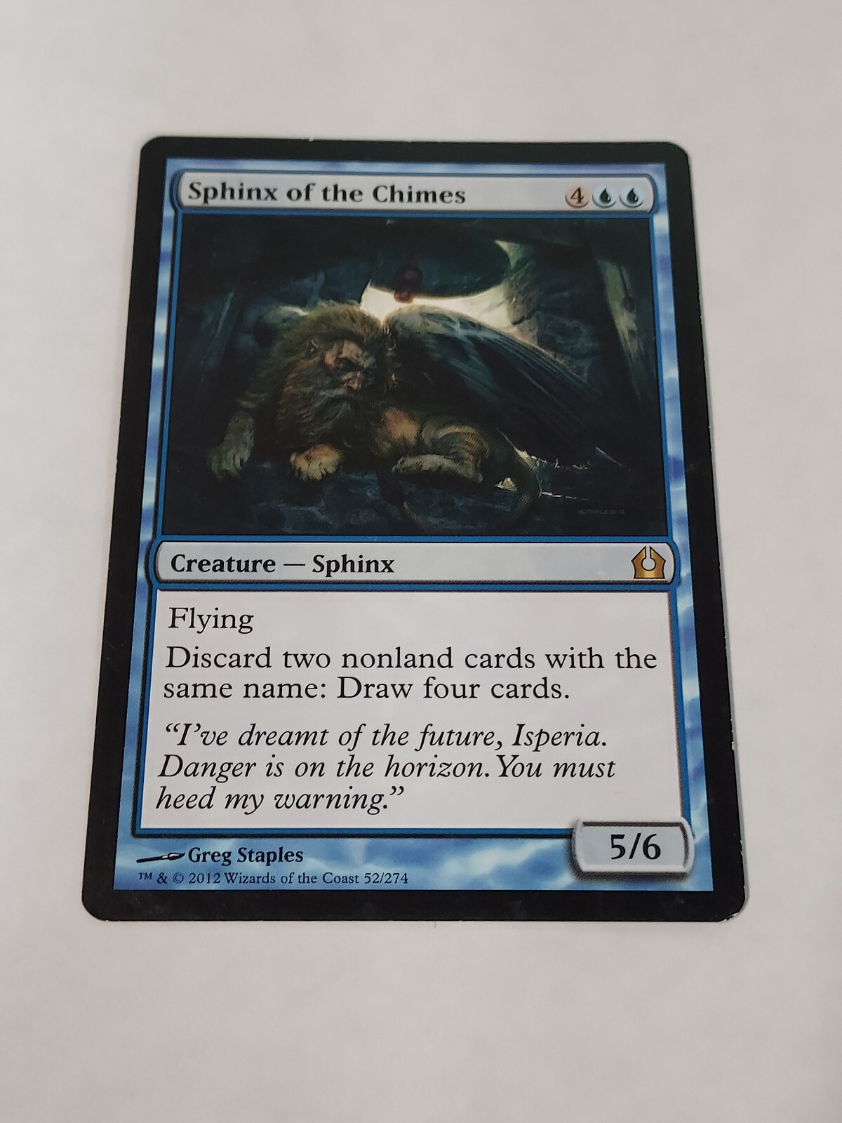 Sphinx of the Chimes - Return to Ravnica Magic the Gathering MTG Single ...
