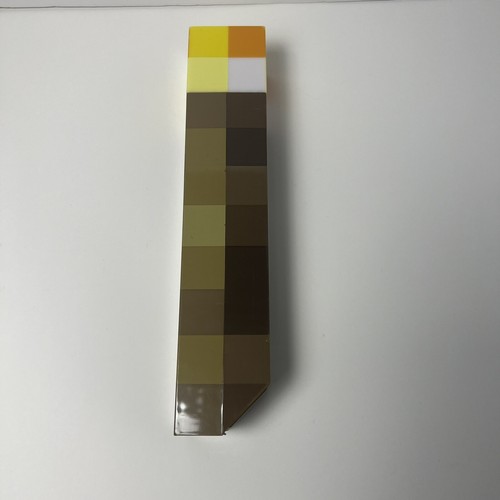 Minecraft Light-Up 11" Wall Torch Night Light ThinkGeek - Tested ...