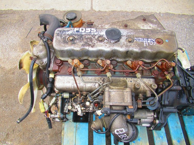 JDM Nissan Atlas Patrol FD35 3.5l Diesel Engine 5 Speed Manual ...