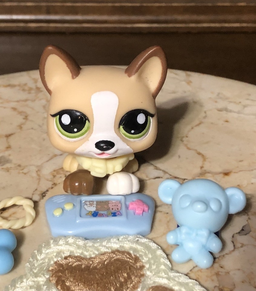 Authentic Littlest Pet Shop Rare #1878 Petriplet Puppy🐾 | eBay