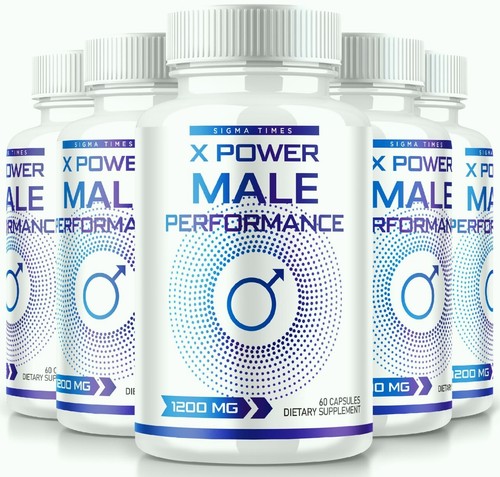 (5 Pack) X Power Male Health Pills to Boost T-Levels and Physical ...