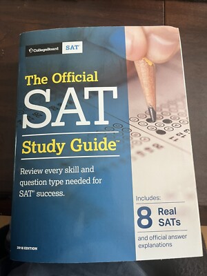The Official SAT Study Guide 2018 Edition | eBay