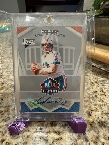 2007 Topps Performance Dan Marino Hall Of Fame Auto /20 | eBay