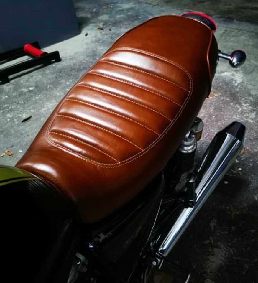 TRIUMPH (Leather) Kustom SEAT for BONNEVILLE SE (2001-2015) (Seat ...