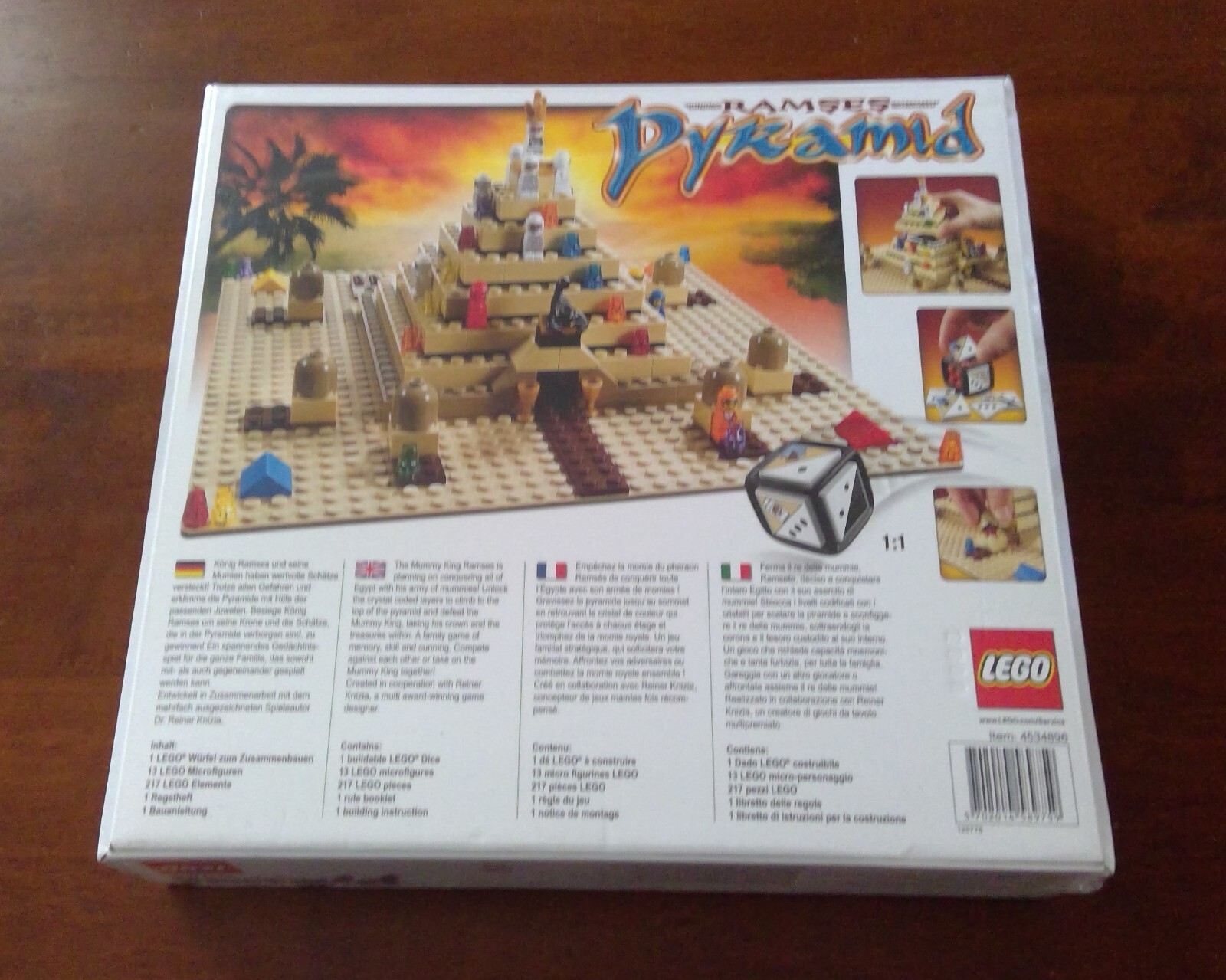 LEGO Games 3843: Ramses Pyramid 2010. Retired. **BRAND NEW SEALED IN ...