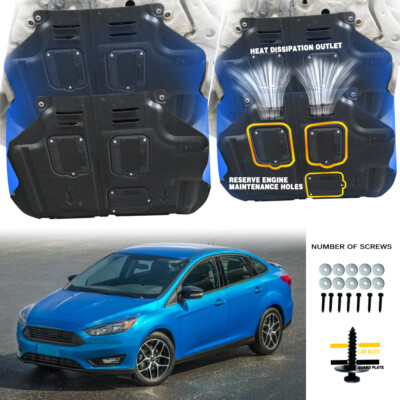 For Ford Focus 2012-2018 Auto Under Engine Splash Guards Mudguard ...