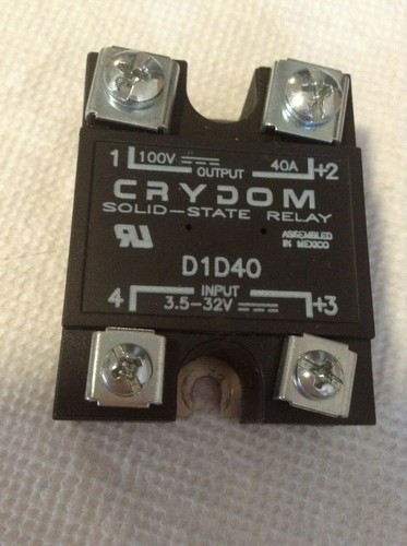 CRYDOM D1D40 Solid State Relay 40A 100 VDC | eBay