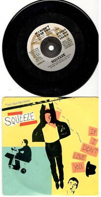 Squeeze, If I Didn't Love You; "Tiny Collectors Edition" 5 Inch Record ...