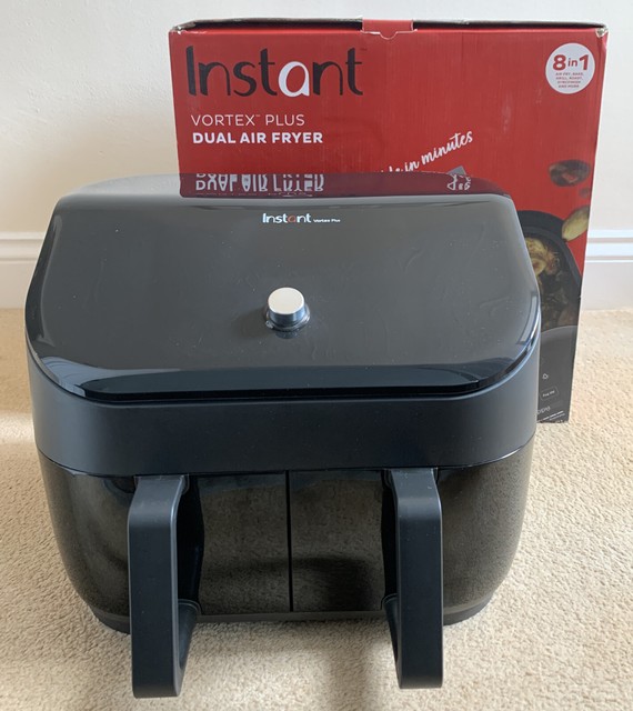 Instant Pot Vortex Plus Dual Basket Air Fryer, 1700W, 7.6L - Black for ...