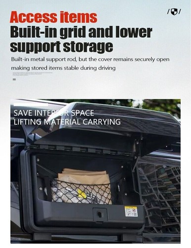 Glossy Black Exterior Side Mounted Gear Box Carrier Fit For Defender ...