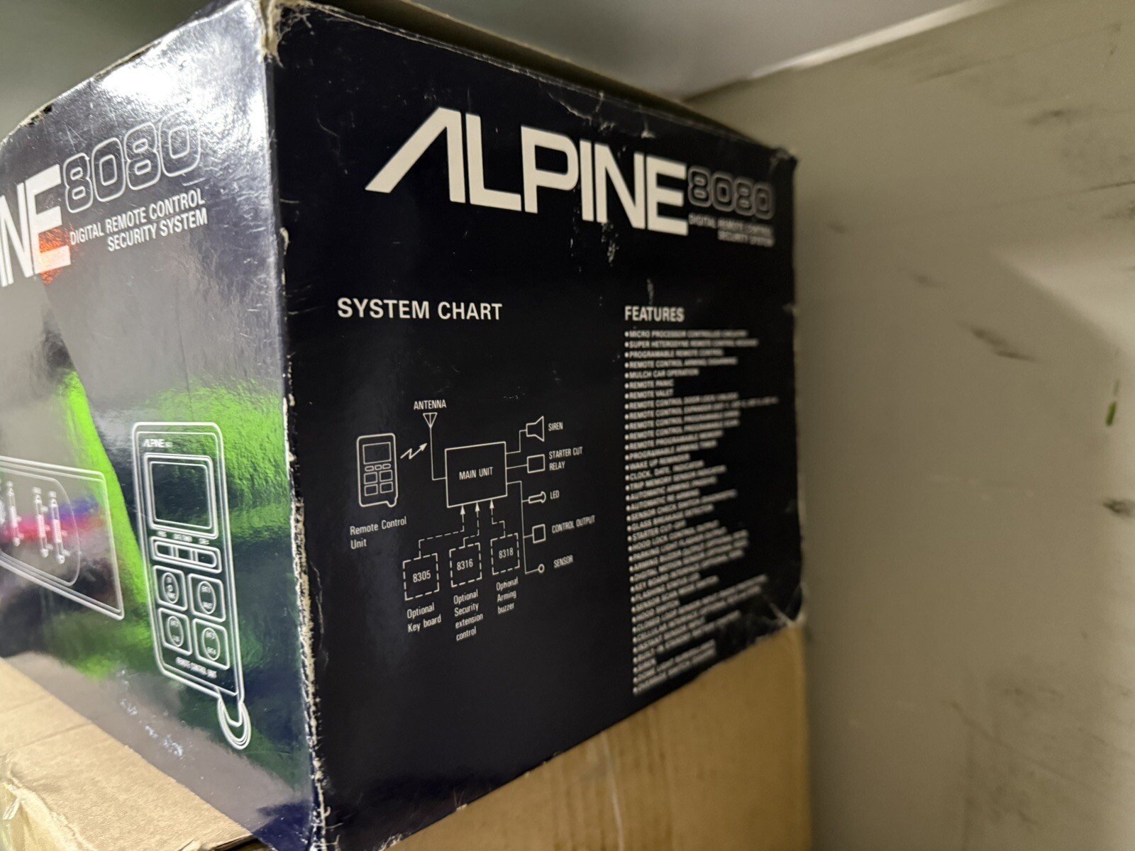 Vintage Alpine 8080 Digital Security Alarm System RARE | eBay