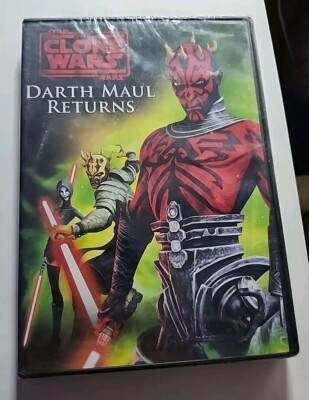 Star Wars The Clone Wars Darth Maul Returns DVD NEW Sealed AV | eBay