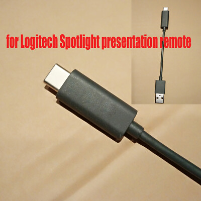 For Spotlight Presentation Remote For Logitech USB Charging Cable Line ...