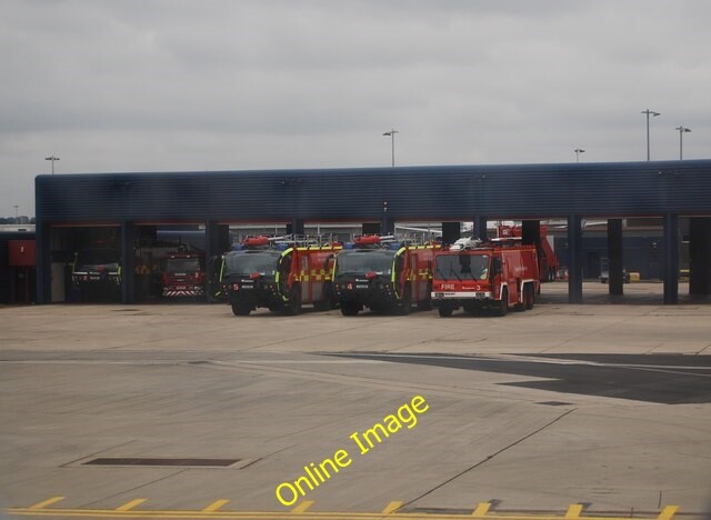 Photo 6x4 Gatwick Airport Fire Station Lowfield Heath c2013 | eBay UK