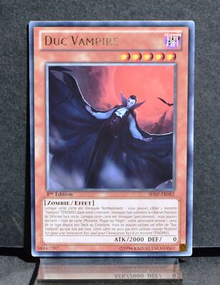carte YU-GI-OH SHSP-FR082 Duc Vampire (Vampire Duke) - Rare NEUF FR | eBay