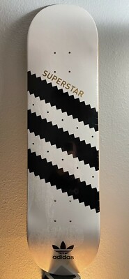 Adidas - Limited Edition Superstar Skateboard Deck - 8" x 31.25" | eBay