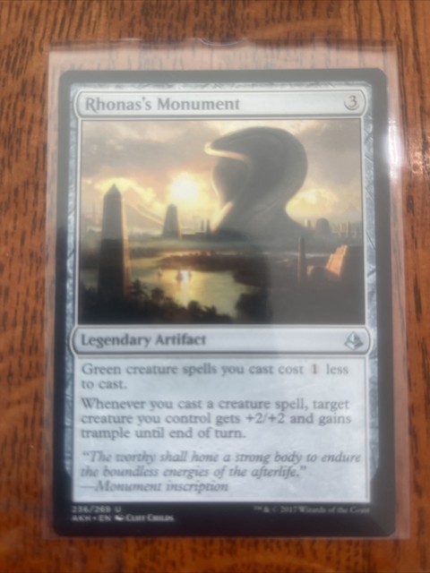 MTG Rhonas's Monument Amonkhet 236/269 Regular Uncommon for sale online ...