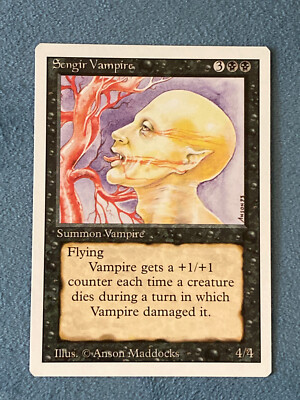 Sengir Vampire, Revised Edition, Magic the Gathering MTG | eBay