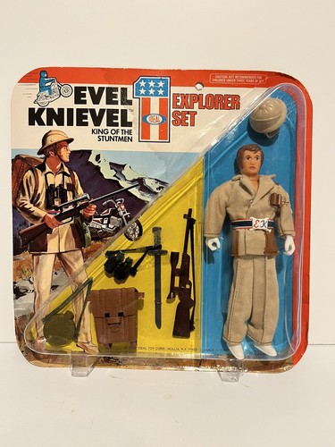 IDEAL EVEL KNIEVEL EXPLORER FIGURE SET NEW | eBay
