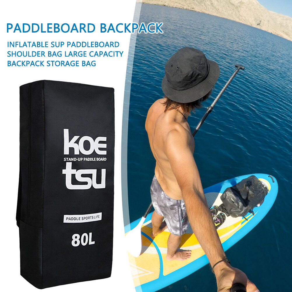 MY# Inflatable Paddle Backpack Large Capacity Bag Surfing Accessories ...