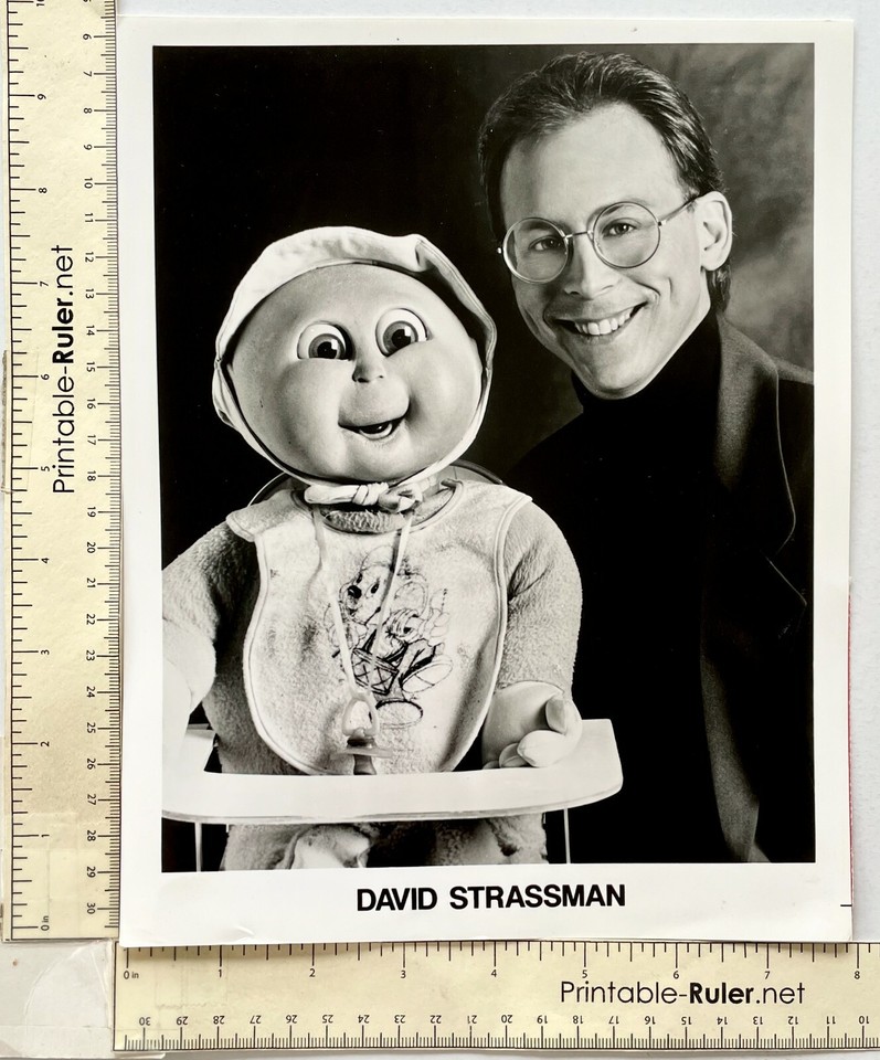 1980s David Strassman Ventriloquist Little Ricky Puppet Vintage Press ...