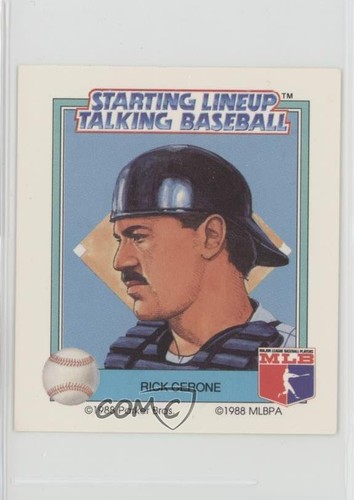 1988 Starting Lineup Talking Baseball New York Yankees Rick Cerone #11 ...