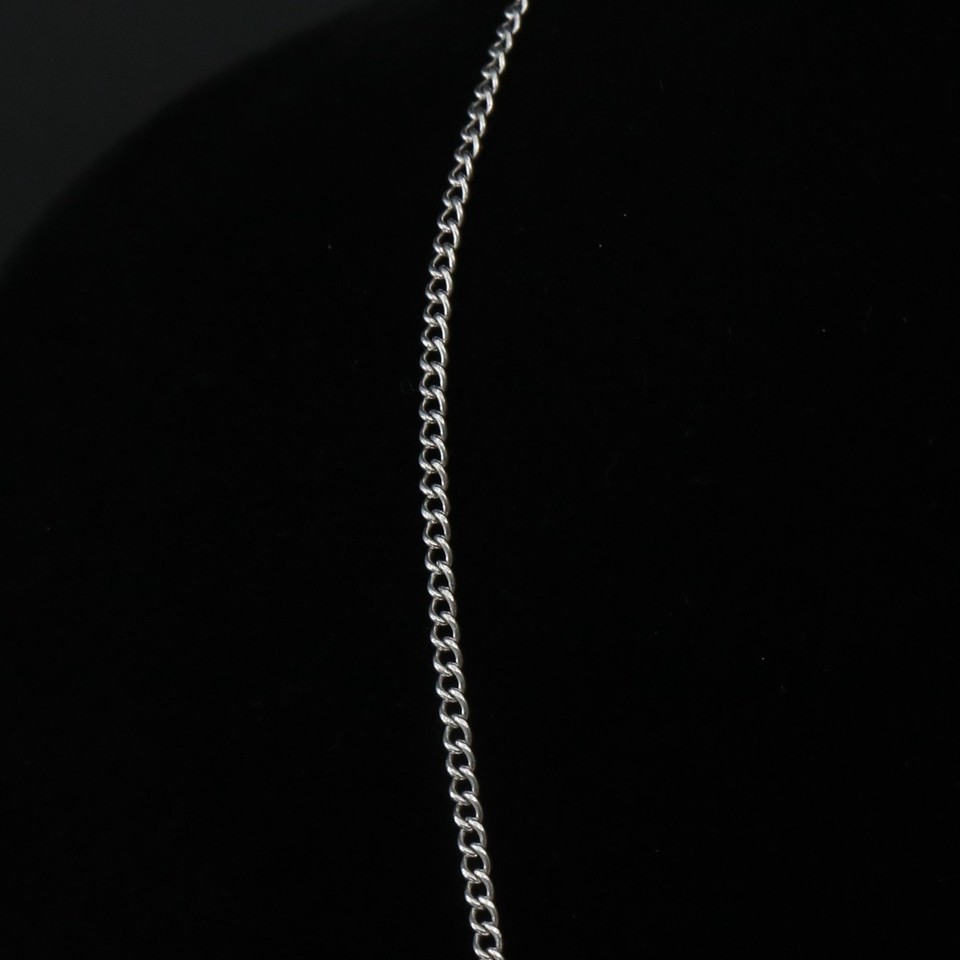 Sterling Silver - 2mm Curb Chain 22" Necklace - 4g | eBay